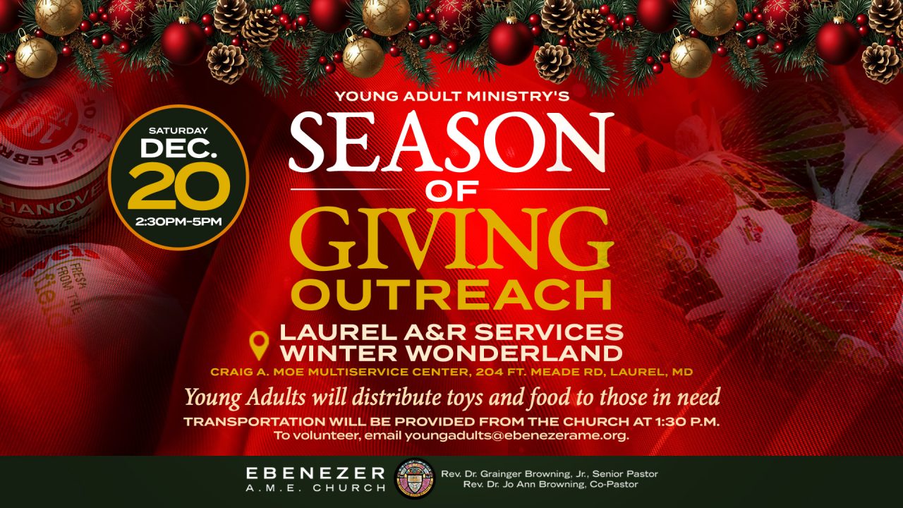 Young Adult Christmas Outreach at Laurel Winter Wonderland - Ebenezer A ...